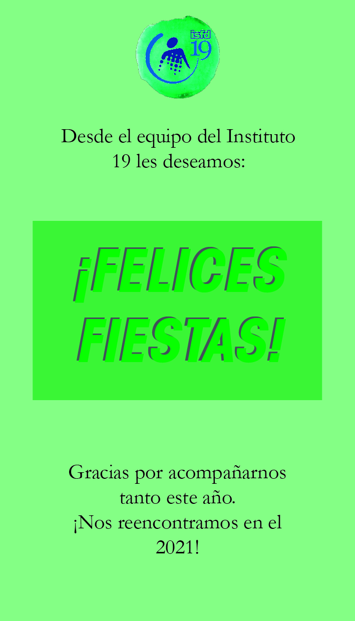 Agradecimiento a la comunidad educativa – Instituto Superior de Formación Docente N° 19